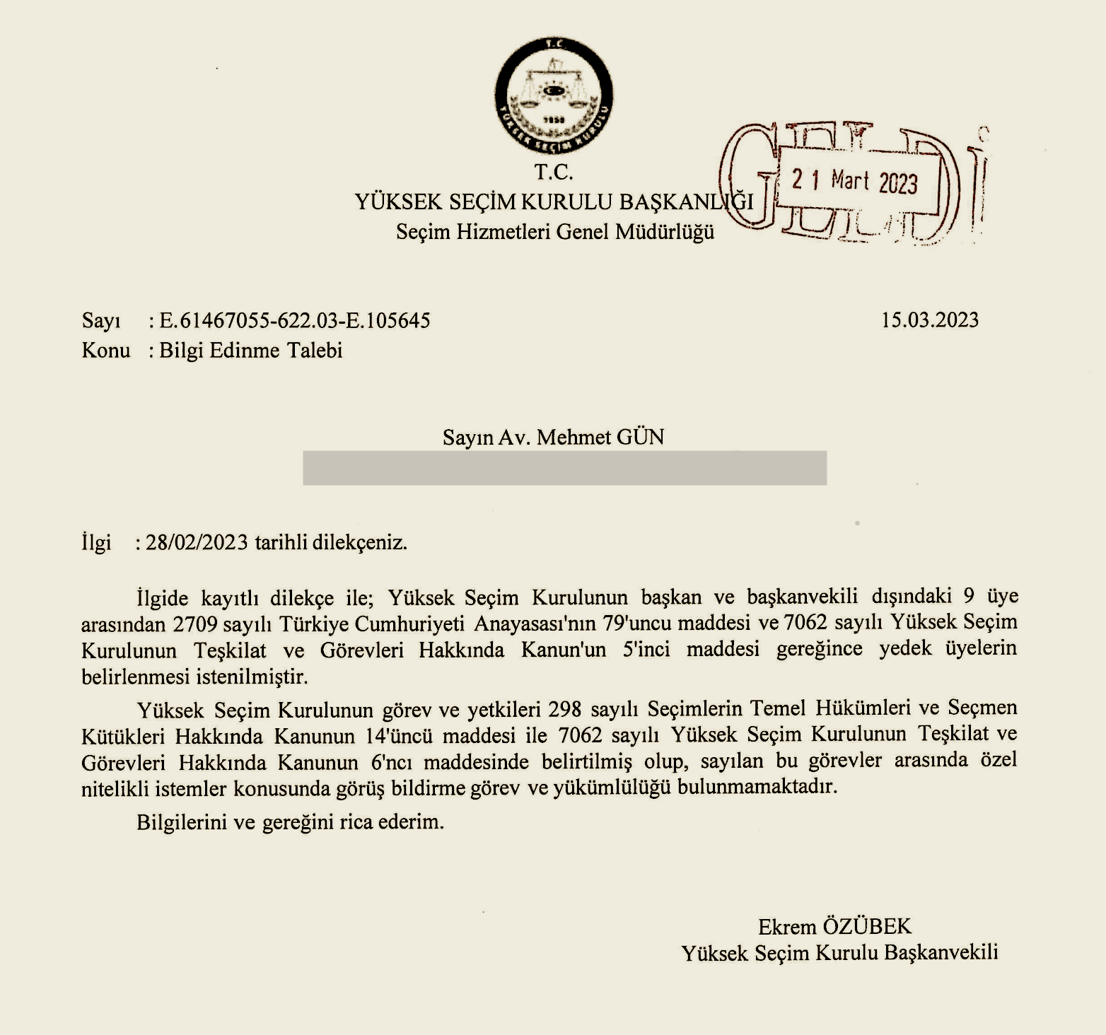 YSK dilekçeye cevap verdi - Yetkin Report - Murat Yetkin